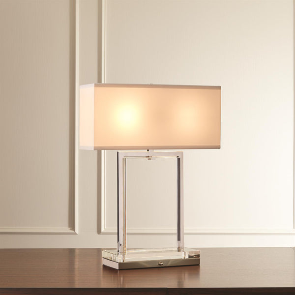 Mini Crystal Slab Lamp | Global Views - Montreal Lighting & Hardware