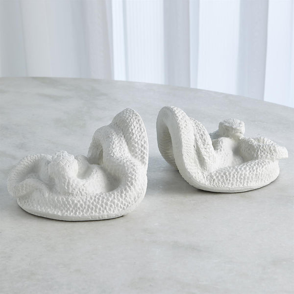 Snake Bookends | Global Views - Montreal Lighting & Hardware