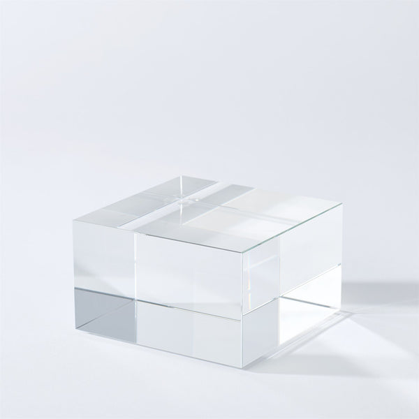 Crystal Cube Riser | Global Views - Montreal Lighting & Hardware