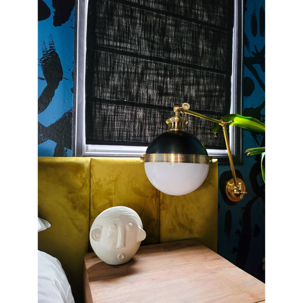 Latham Swing Arm Wall Sconce | Hudson Valley Lighting - Montreal ...