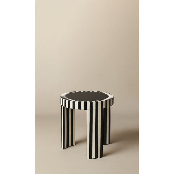Sitr Bone Inlay Side Table | Dounia Home - Montreal Lighting & Hardware