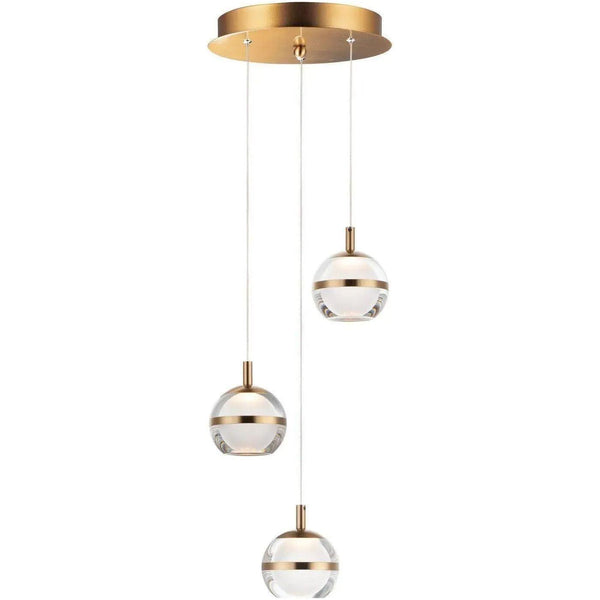 Swank LED Multi Pendant | ET2 Lighting - Montreal Lighting & Hardware